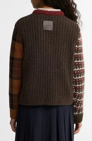 Barbour Ashford Mixed Pattern Sweater