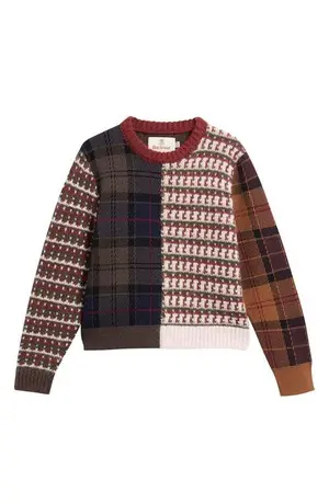 Barbour Ashford Mixed Pattern Sweater