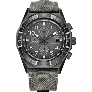 Citizen Nighthawk Chronograph Eco-drive Bracelet Watch - Gray