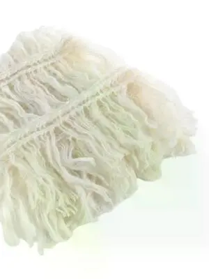 ANN DEMEULEMEESTER Drina Fringe-detail Knitted Scarf