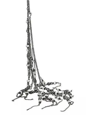 ANN DEMEULEMEESTER Beaded Multi-chain Necklace