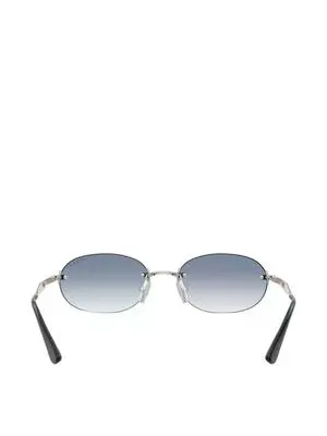 VOGUE EYEWEAR Vo4342s Rimless Oval-frame Sunglasses - Silver