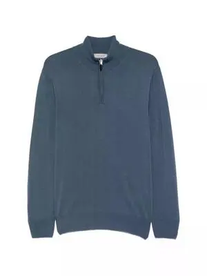 Canali Quarter-zip Wool Sweater