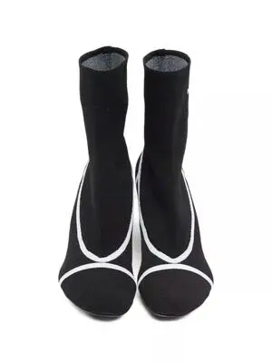 Marni Logo Intarsia Sock Boots