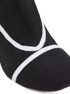 Marni Logo Intarsia Sock Boots