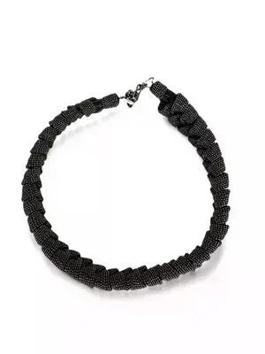 Brunello Cucinelli Monili Twisted Necklace - Silver