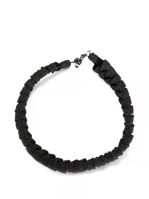 Brunello Cucinelli Monili Twisted Necklace - Silver
