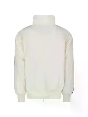 Adidas Logo-embroidered Stripe-detail Sweatshirt
