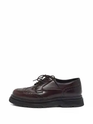 Prada Wingtip Brogue Lace-up Shoes