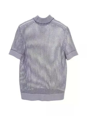 Dior 2010s Logo-patch Short-sleeve Sweater