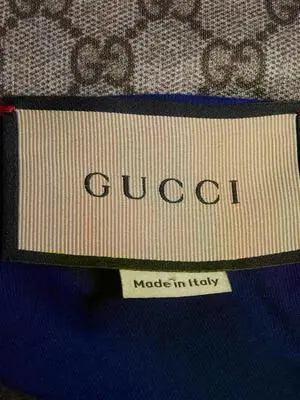 Gucci Monogram-print Quarter-zip Hoodie