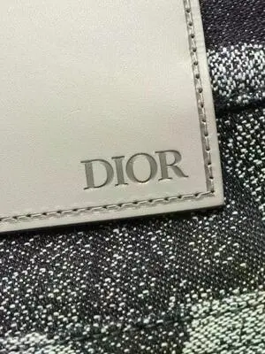 Dior X Peter Doig 2010s Camouflage-print Jeans - Blue