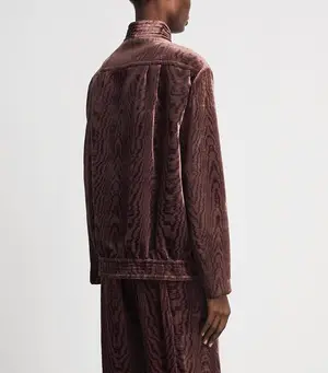 BLAZÉ MILANO Velvet Patterned Coiba Blazer