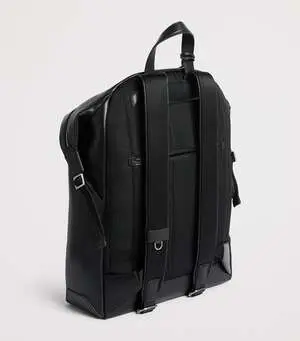 Paul Smith Leather Signature Stripe Backpack