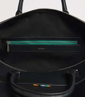 Paul Smith Leather Signature Tab Holdall