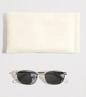 Le Specs Metal Neptune Deux Sunglasses