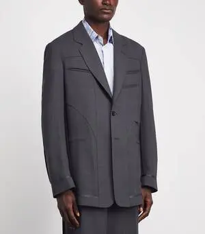 Paul Smith Wool Inside-out Blazer