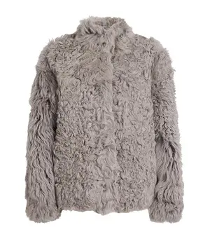 Source Unknown Shearling Lyn Coat