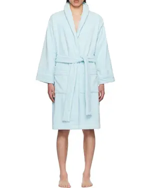 Versace Tied Waist Oversized Bathrobe