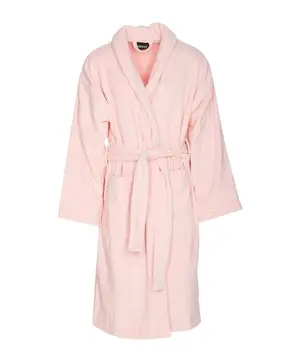 Versace Tied Waist Oversized Bathrobe - Pink
