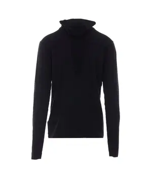 THOM KROM Funnel Neck Hooded Sweater