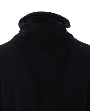 THOM KROM Funnel Neck Hooded Sweater