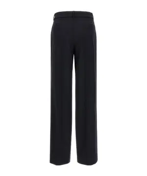 P.a.r.o.s.h High-waisted Straight-leg Casual Trousers