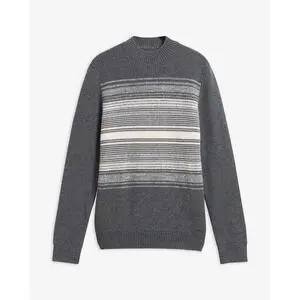 Barbour Stripe Mock Neck Knit Sweater