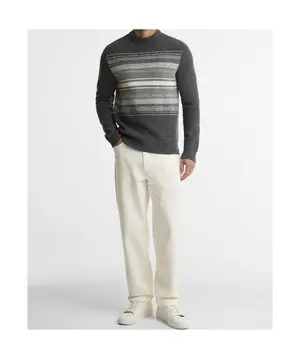 Barbour Stripe Mock Neck Knit Sweater