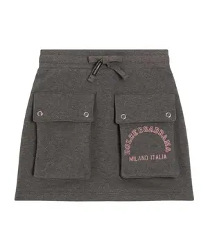 Dolce & Gabbana Logo-print Drawstring-waist Skirt