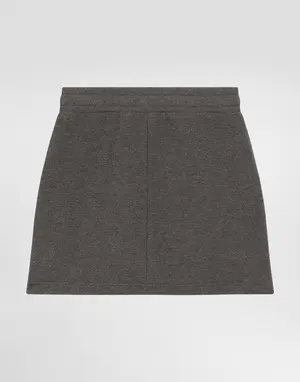 Dolce & Gabbana Logo-print Drawstring-waist Skirt