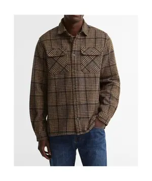 Barbour Houndstooth Check Overshirt