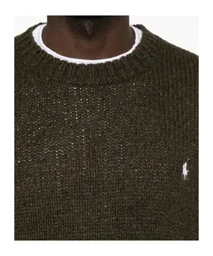 Polo Ralph Lauren Logo Ribbed Knitted Sweater