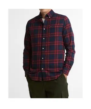 Barbour Tartan Check Button-down Long Sleeve Shirt
