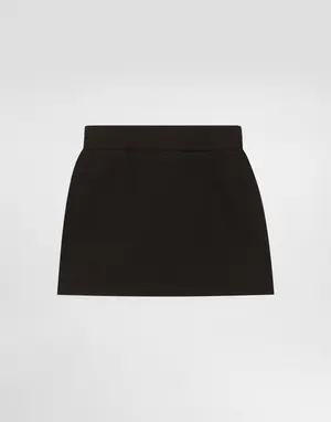 Dolce & Gabbana Fleece Skirt With Print