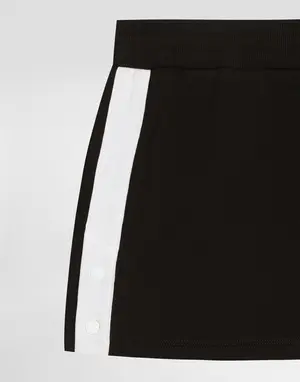 Dolce & Gabbana Fleece Skirt With Print