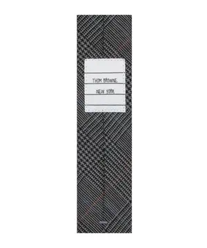Thom Browne Prince Of Wales Check Tie - No