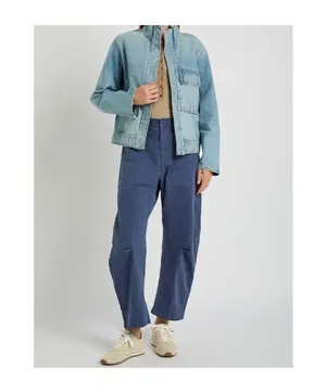 NILI LOTAN Long-sleeve Denim Jacket
