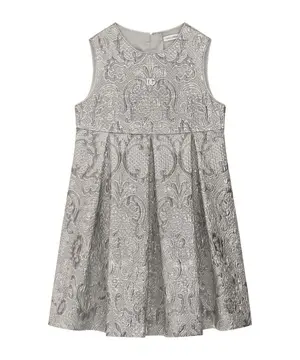 Dolce & Gabbana Jacquard Sleeveless Dress