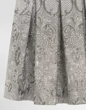 Dolce & Gabbana Jacquard Sleeveless Dress