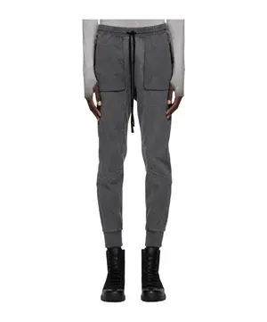 THOM KROM Logo Casual Pants - Grey