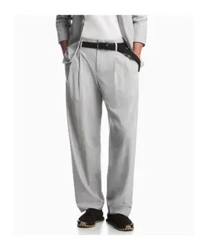 Emporio Armani Straight-leg Casual Trousers