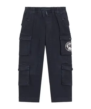 Dolce & Gabbana Gabardine Cargo Trousers - Multicolour