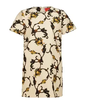 La DoubleJ Mini Swing Dress - Beige