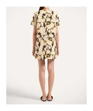 La DoubleJ Mini Swing Dress - Beige