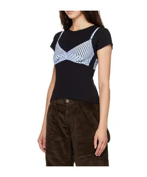 Vaquera Bra-top T-shirt