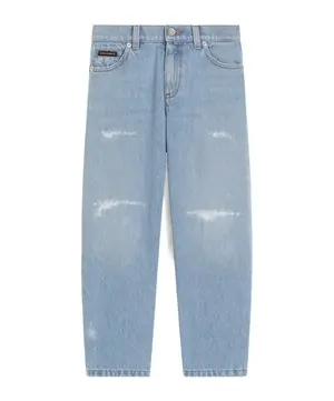 Dolce & Gabbana 5-pocket Denim Trousers - Blue