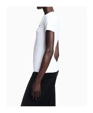 Emporio Armani T-shirt Regular Fit In Lightweight Stretch Cotton Jersey