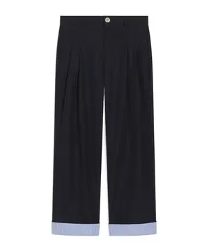 Dolce & Gabbana Cotton Poplin Trousers