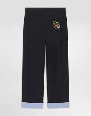 Dolce & Gabbana Cotton Poplin Trousers